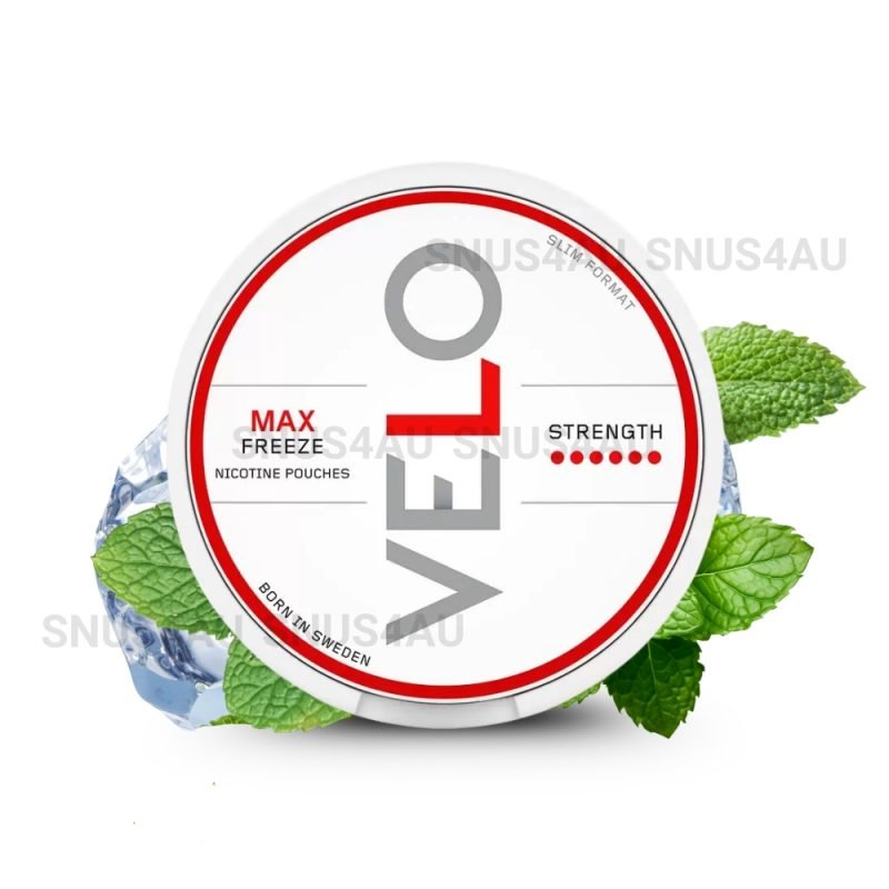 Velo Nicotine Pouches Max Freeze 17mg | SNUS4AU (Snus Australia)